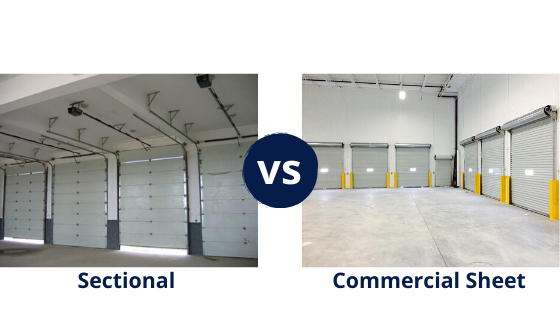A Closer Look Into Overhead Doors: Sheet vs. Sectional