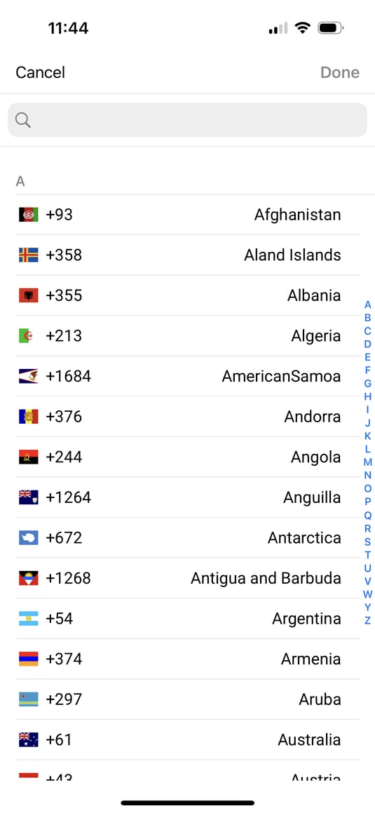 Setting Up the Mobile App