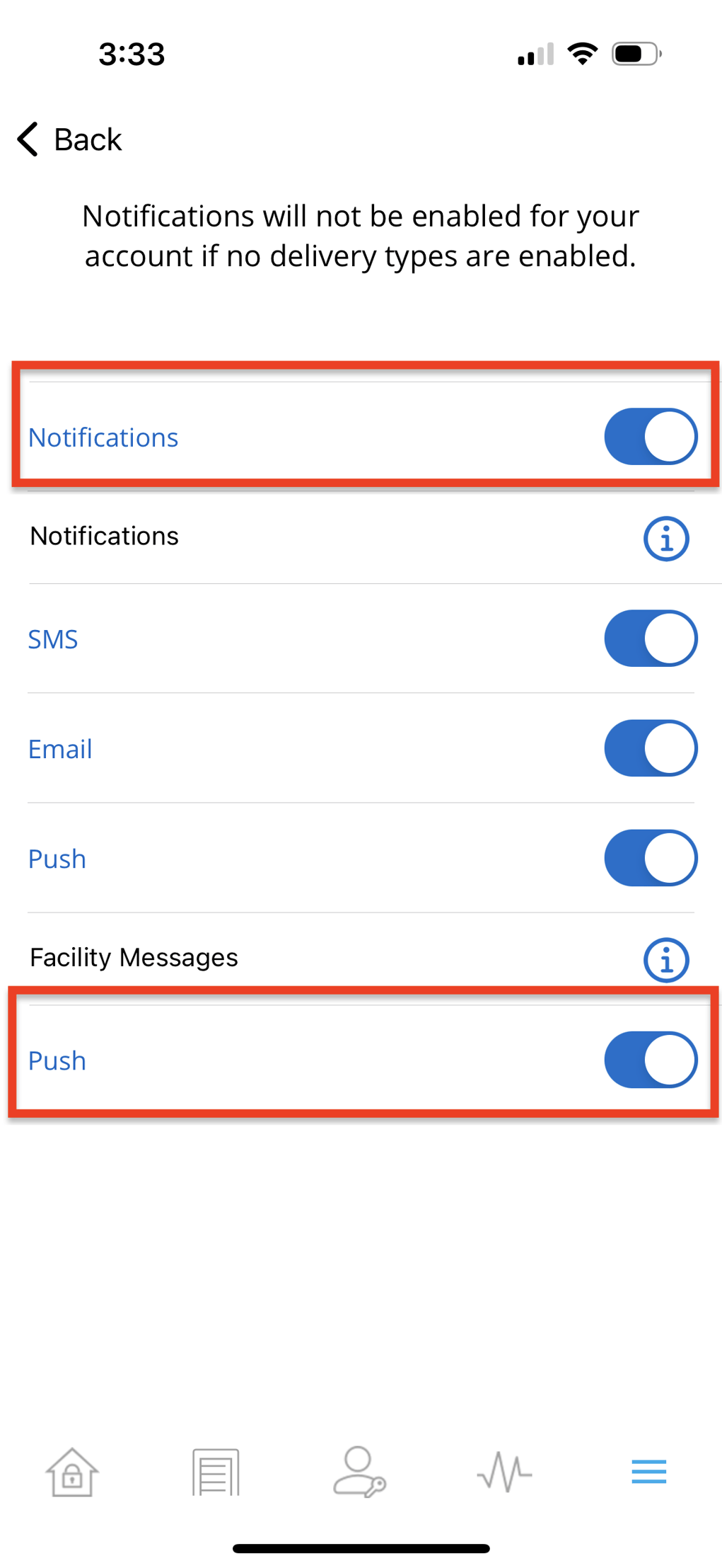 Understanding Entry Messages