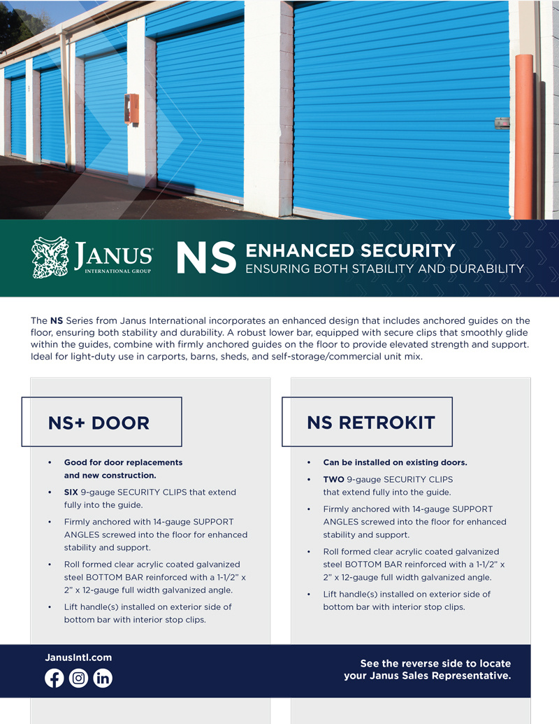 NS Series Brochure PDF Download | Janus International Group
