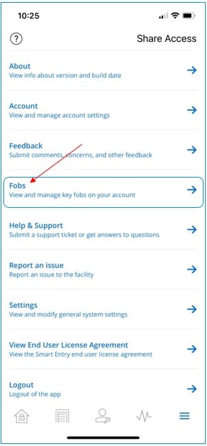 Setting Up a Fob for Your Tenant