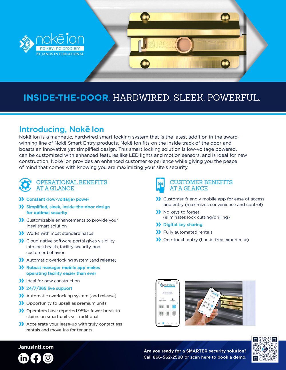Nokē Ion™ Brochure PDF Download | Janus International Group
