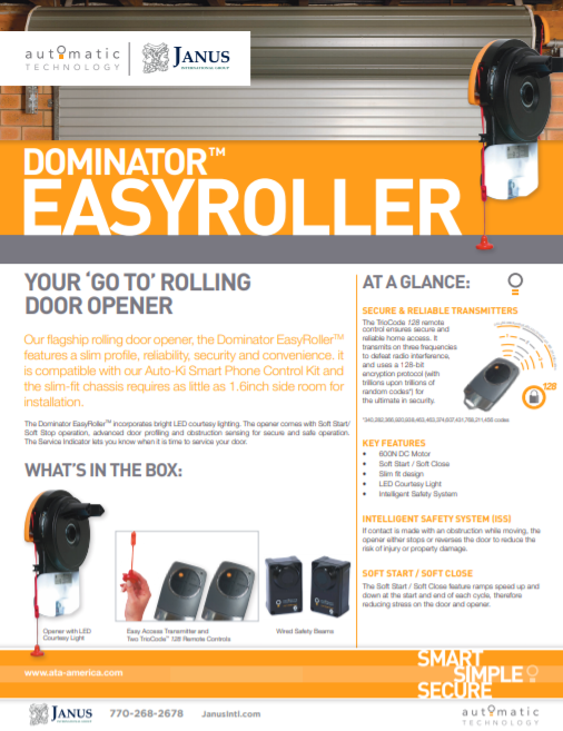 Easy Roller Brochure