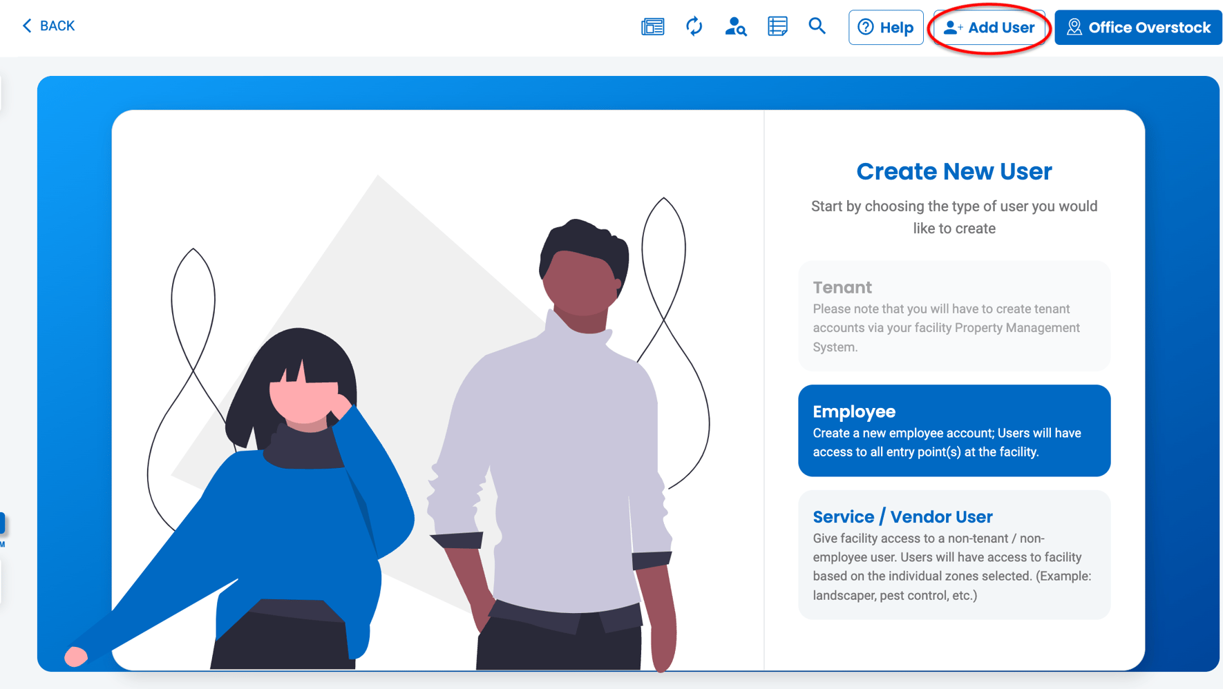 Creating Non-Tenant Users
