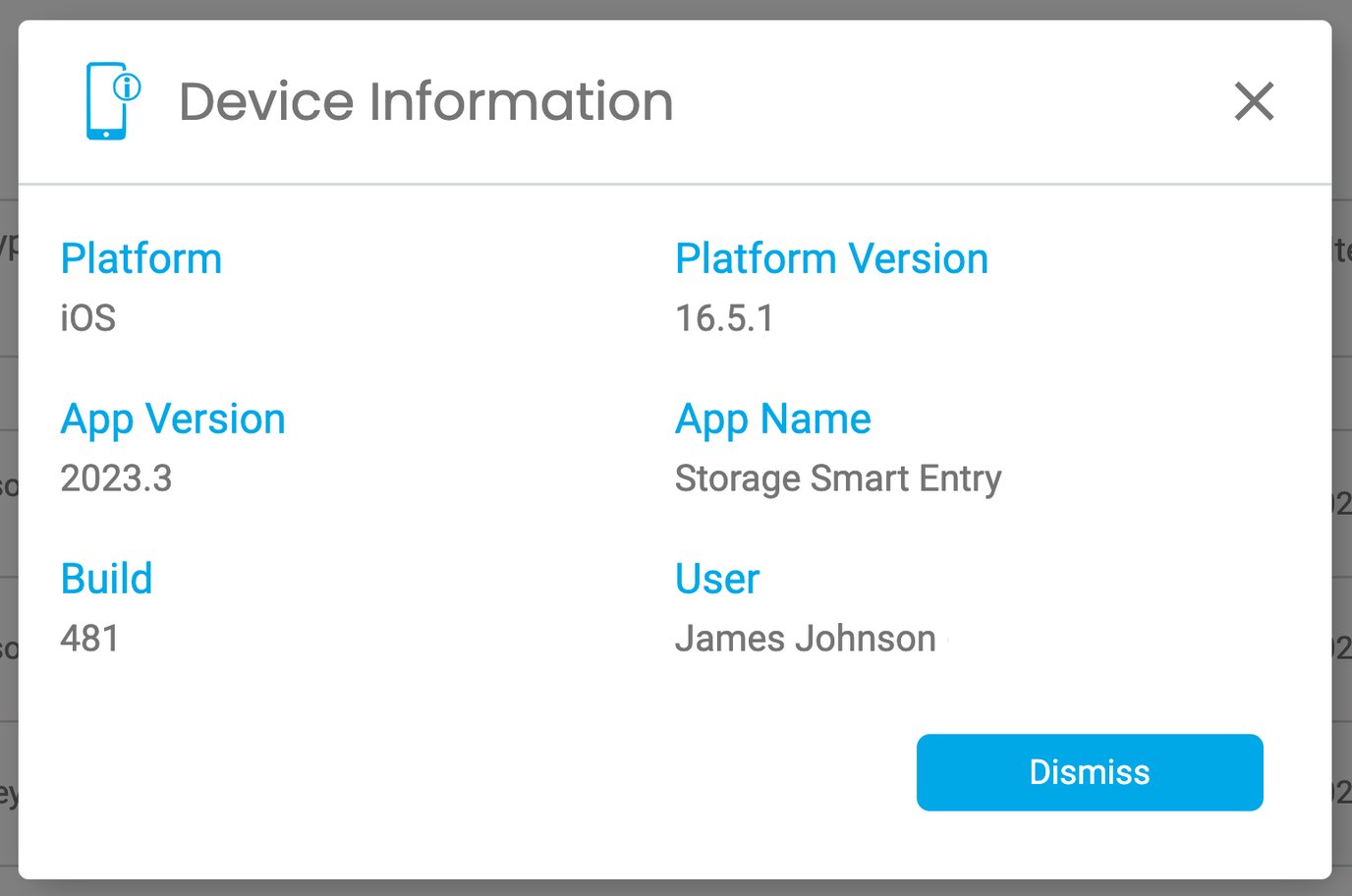 Using the Device Information to Troubleshoot Issues